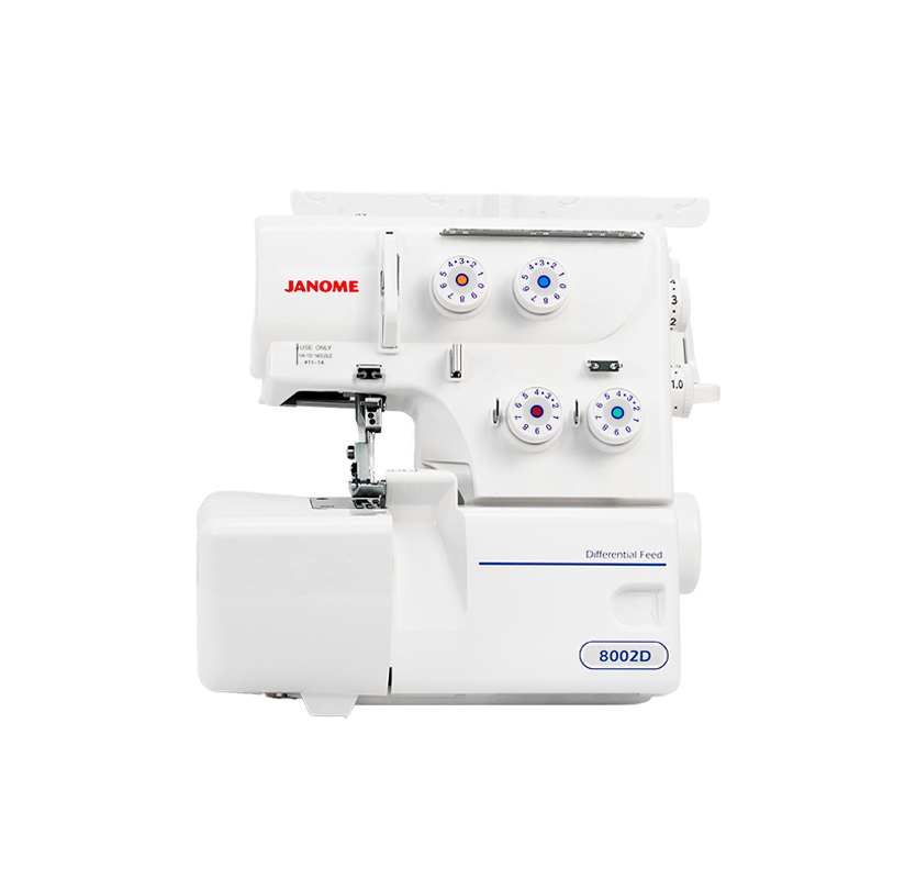 OVER 4 HILOS JANOME 8002D – Importadora Grupo Maja | Tienda de máquinas ...